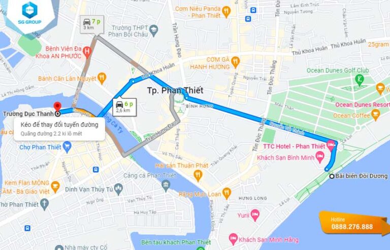 Bản đồ du lịch Phan Thiết: Khám phá các địa điểm hấp dẫn #1